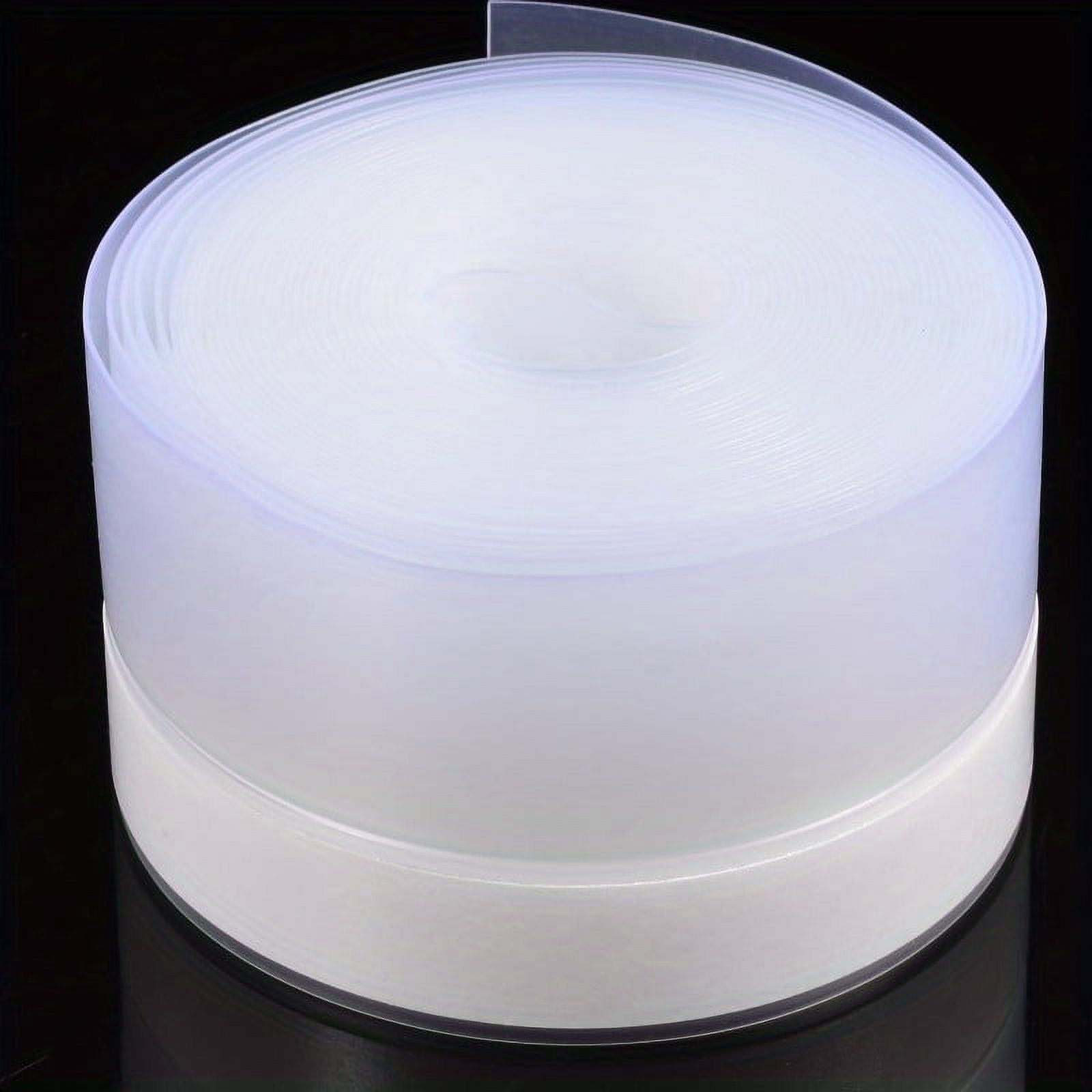ZGAD 16.5 Feet Silicone Weather Stripping Tape - Transparent, Flexible ...