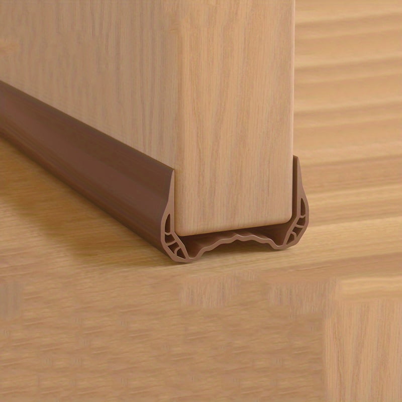 ZGAD 1pc U-Shape Cinch Slide-On Door Sweep, Under Door Seal, Door Draft ...