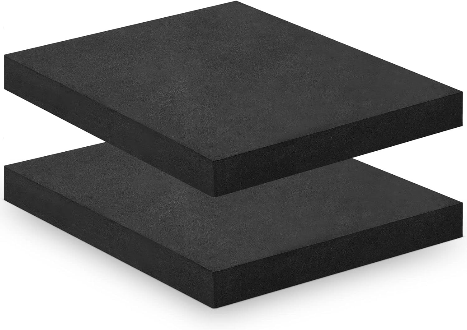 ZGAD 2 Pcs Thermoform Sheet Black Thermoform Molding Foams for Holster ...