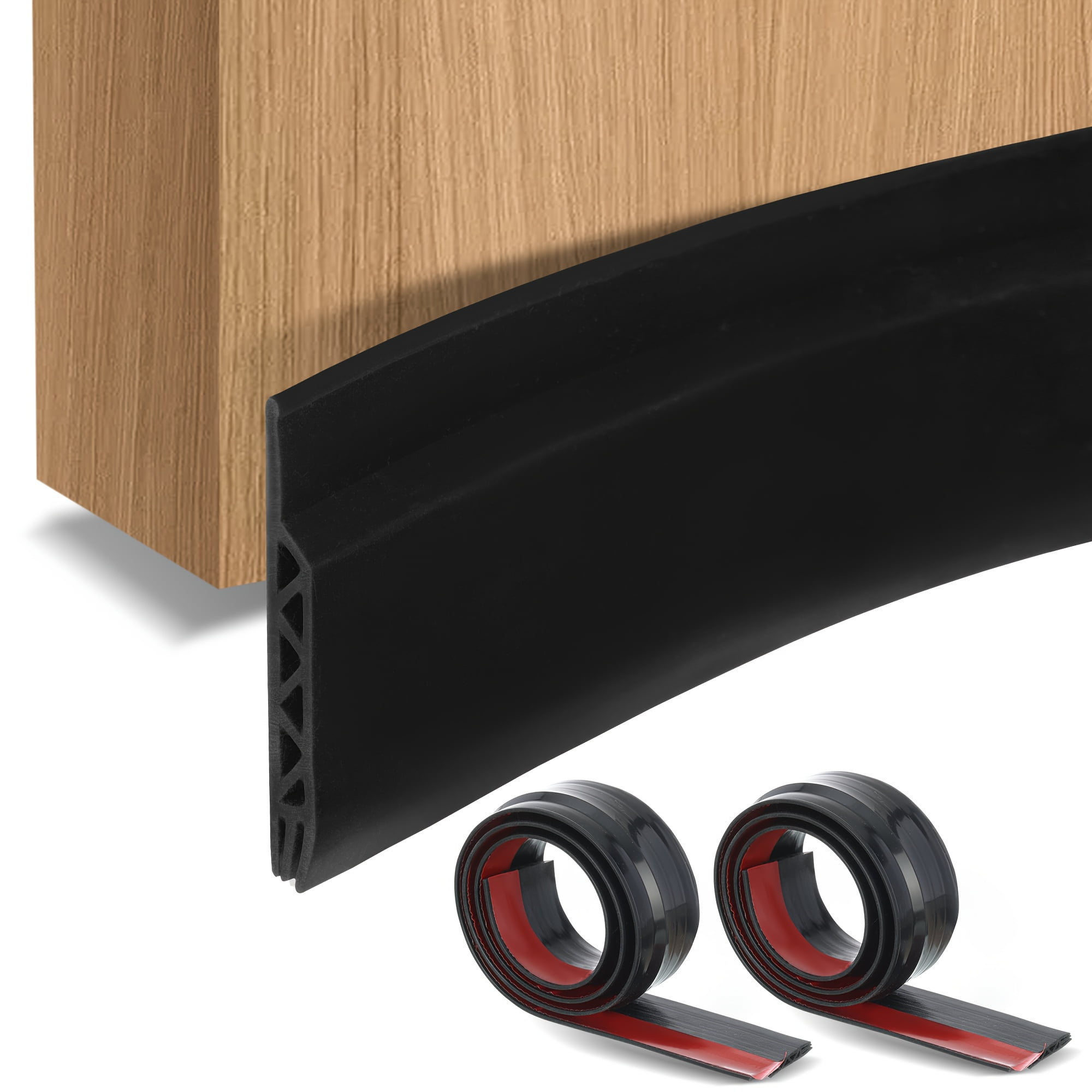 ZGAD 2pcs Weatherproof Door Draft Stoppers - Noise, Dust & Insulation ...