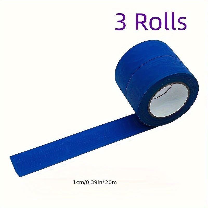 ZGAD 3 Rolls Crepe Paper Masking Tape Set, Multi-Surface Painter's Tape ...