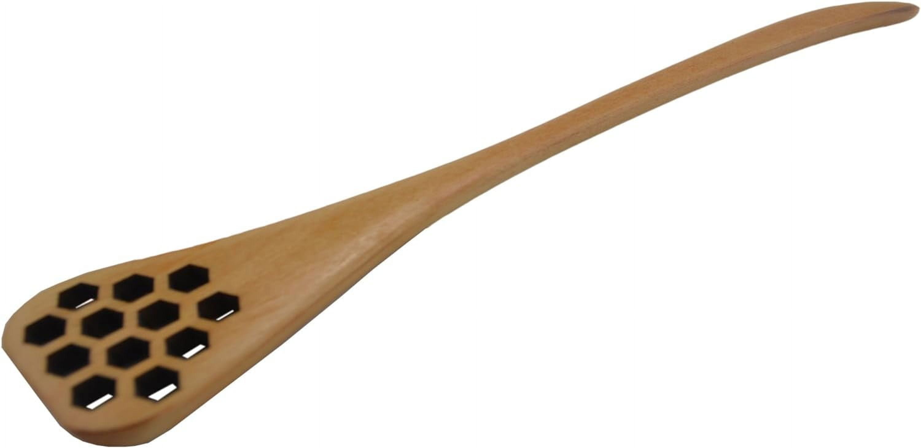 ZGAD 7" Wooden Honey Dipper Sticks, Honey Comb Spoons, For Handmade ...