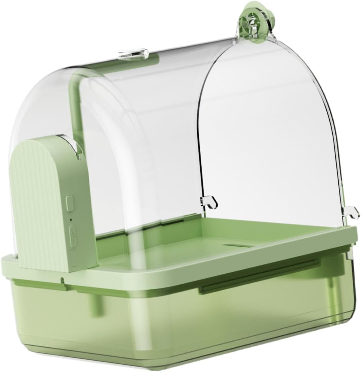 ZGAD Automatic Birds Bath Parrot Bathing Tub, Parrot Bath House Parrot ...