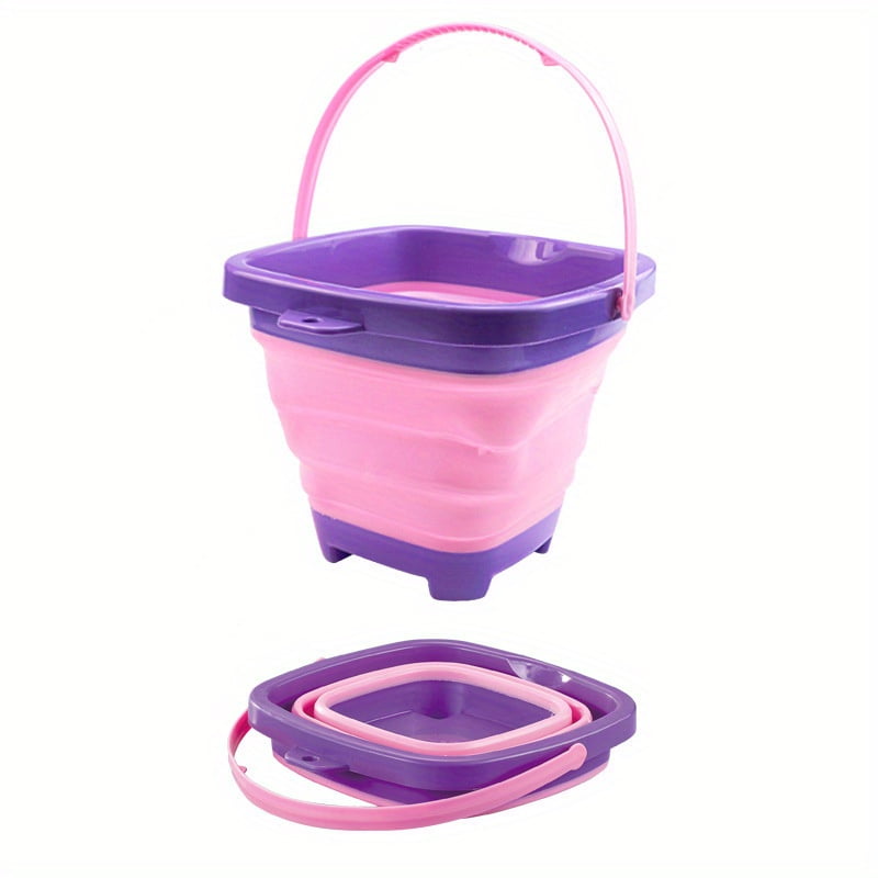 ZGAD Foldable Bucket Foldable Pail Bucket Sand Buckets Silicone ...