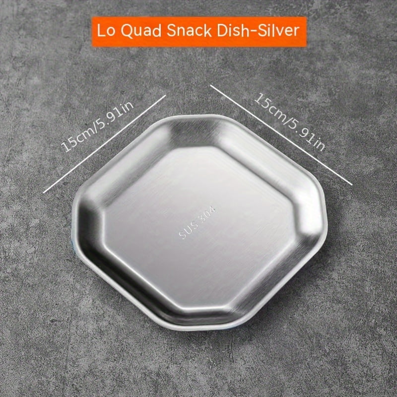 ZGAD Korean 304 Stainless Steel Square Snack Butterfly, Commercial ...