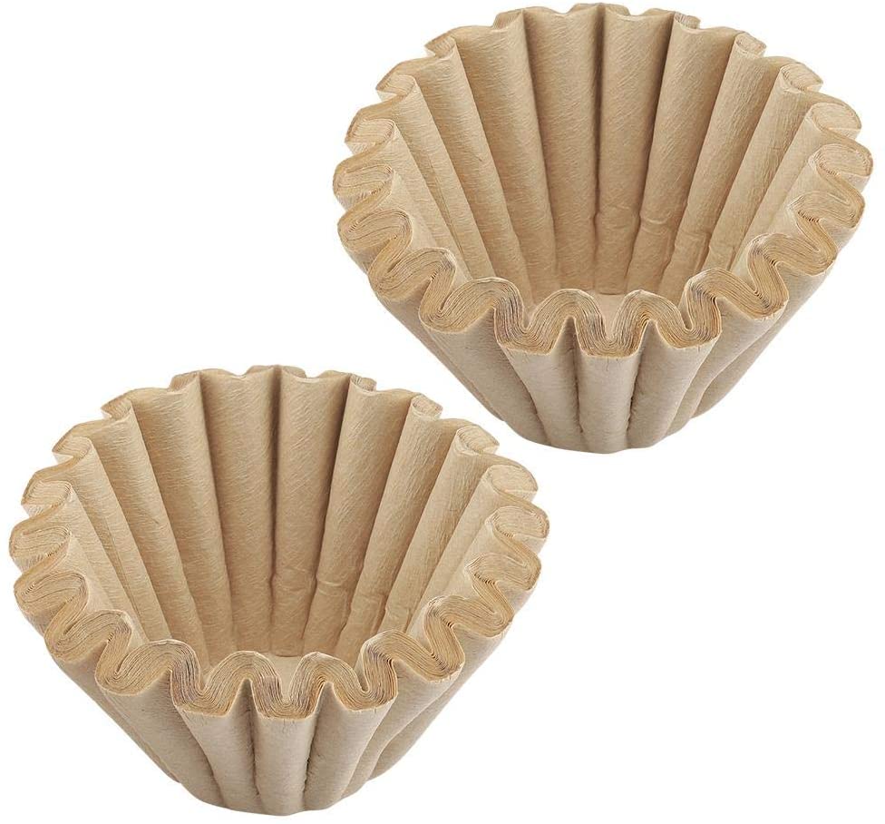ZGAD Paper Coffee Filter, Cake Shape Coffee Filter Paper Wood Fiber ...