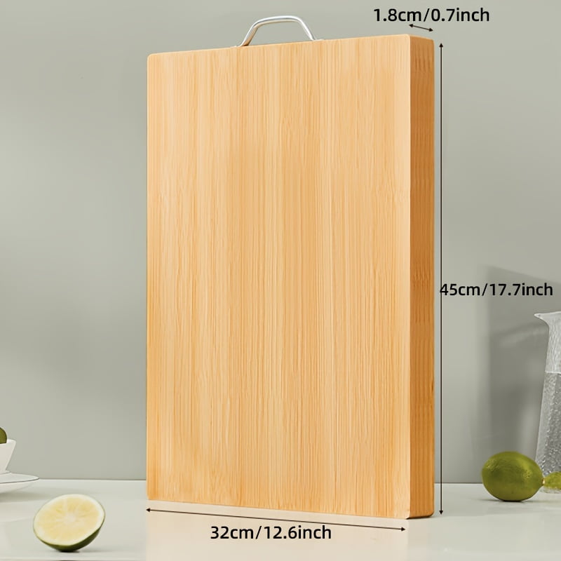 ZGAD [Popular Choice] Extra-Thick Bamboo Cutting Board - Large, Durable ...