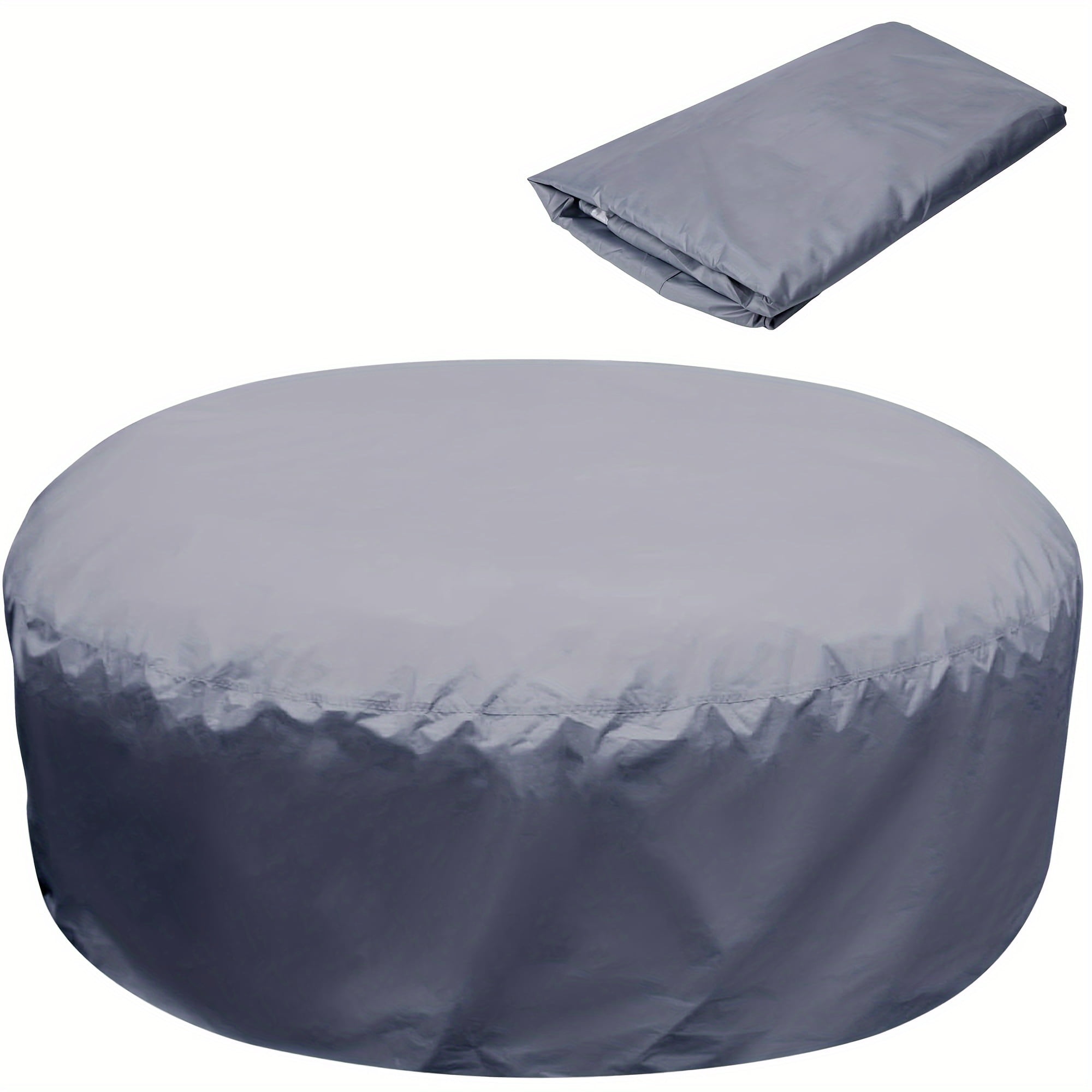 ZGAD Round Hot Tub Full Cover Cap Protector - Full Coverage Hot Tub ...