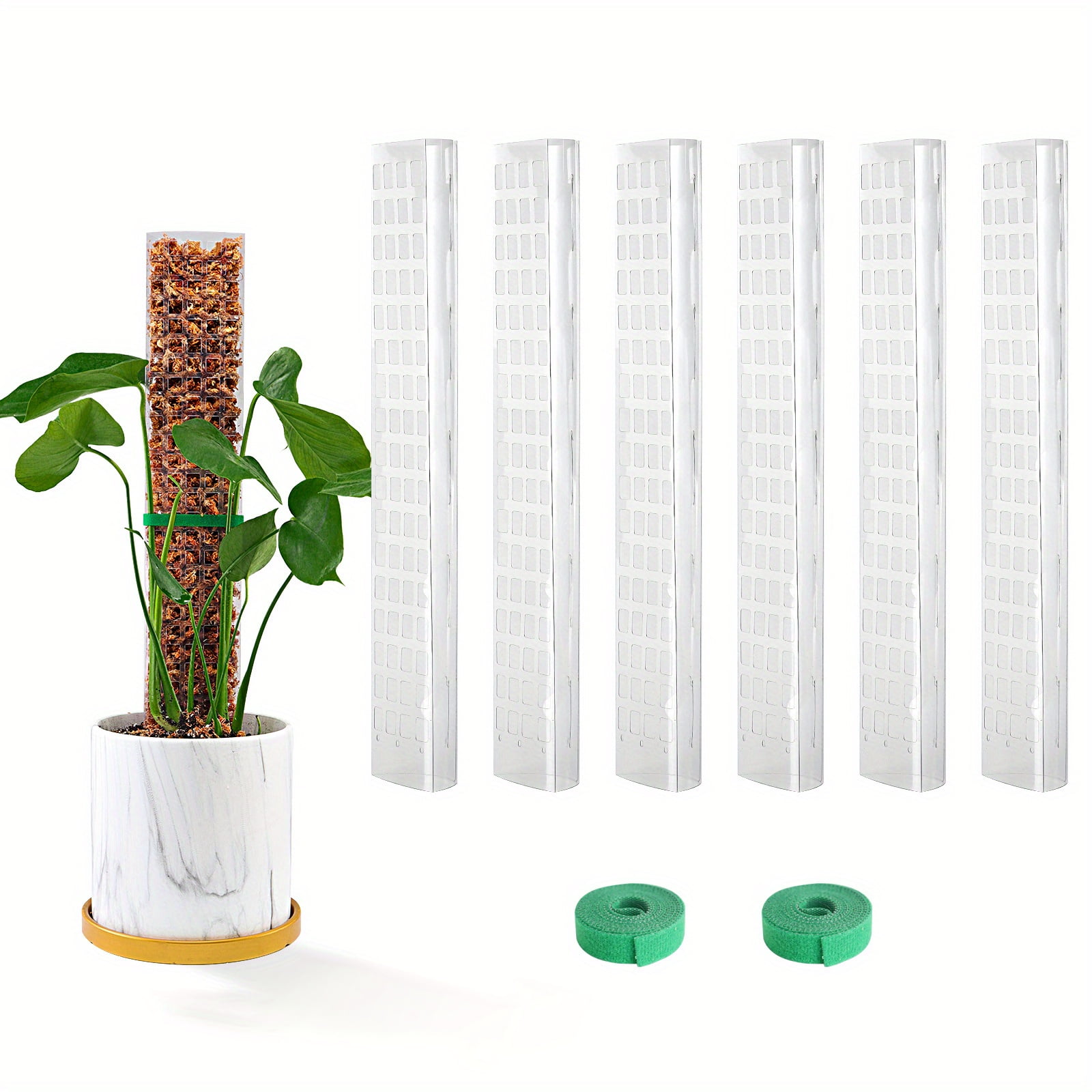 ZGAD [Water Moss Column Climbing Frame] 6 Packs, 15 Inch Water Moss ...