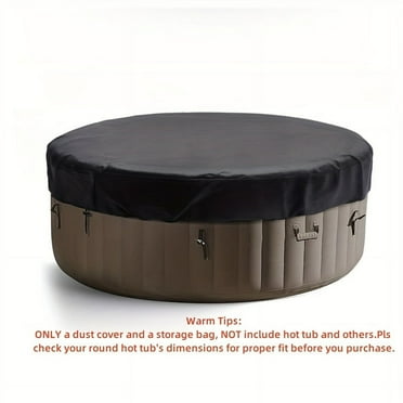 Open Box Intex 4 Person Round PureSpa Spa Hot Tub Replacement Cover ...