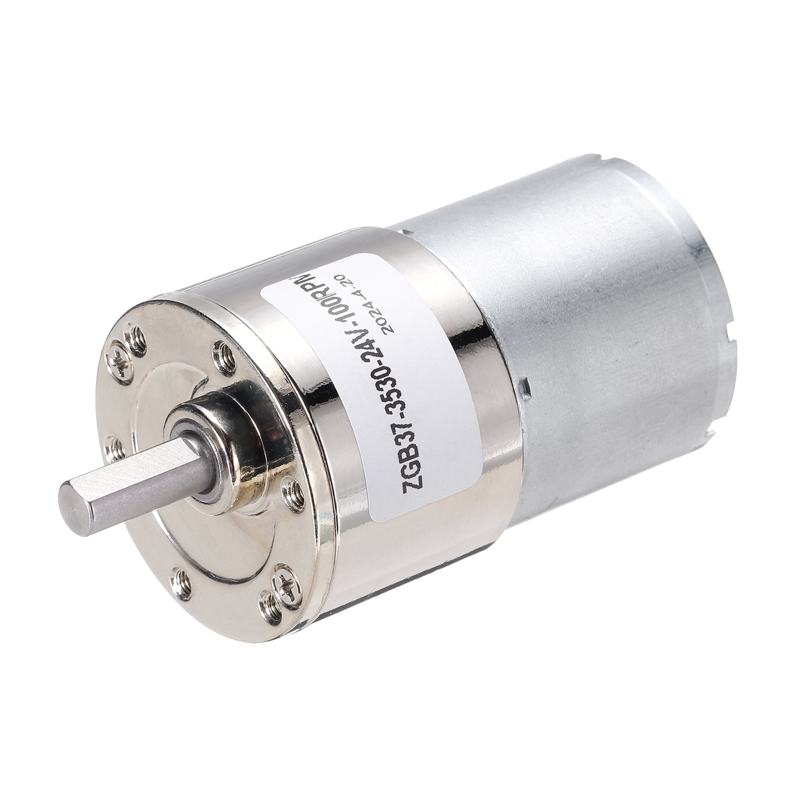 ZGB37-3530 DC 24V 100RPM Micro Motor High-Speed Geared Motor DIY RC ...