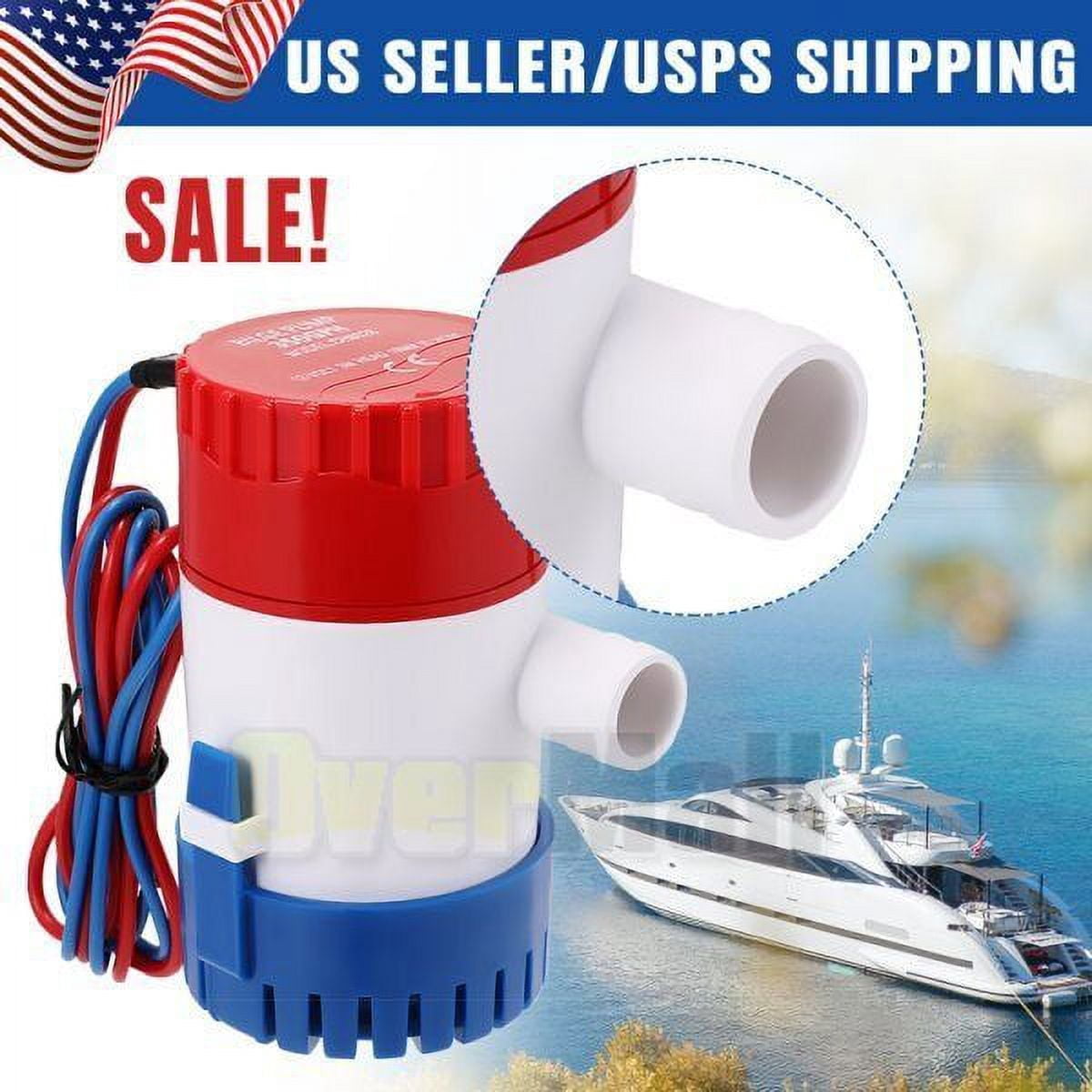 1500 Gph Electric Bilge Pump SEAFLO 01-Series 4700GPH Bilge Pump – 12V ...
