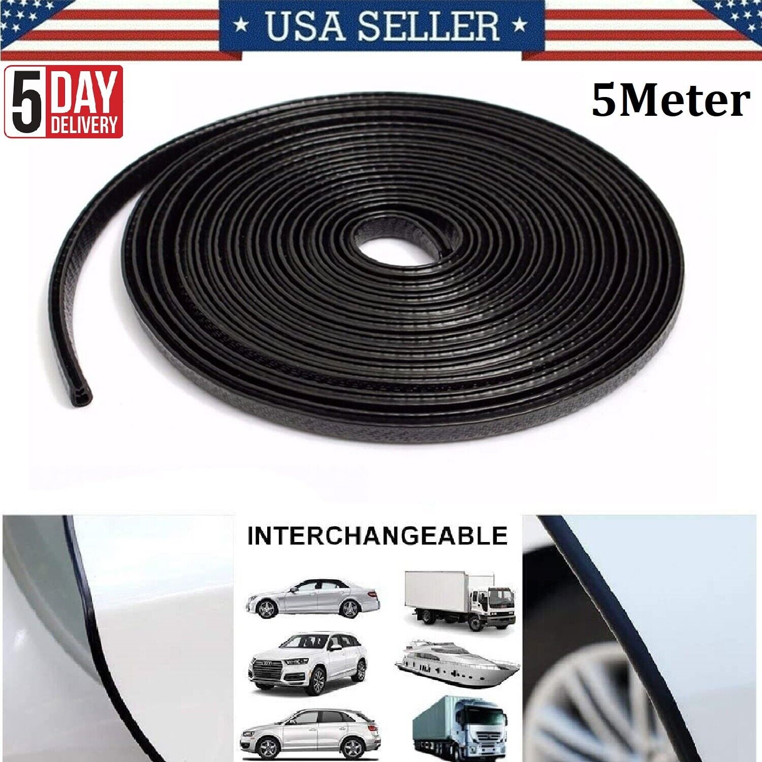 ZGBY Car Door Edge Protector Anti-Scratch Protection Strip Trim Seal ...
