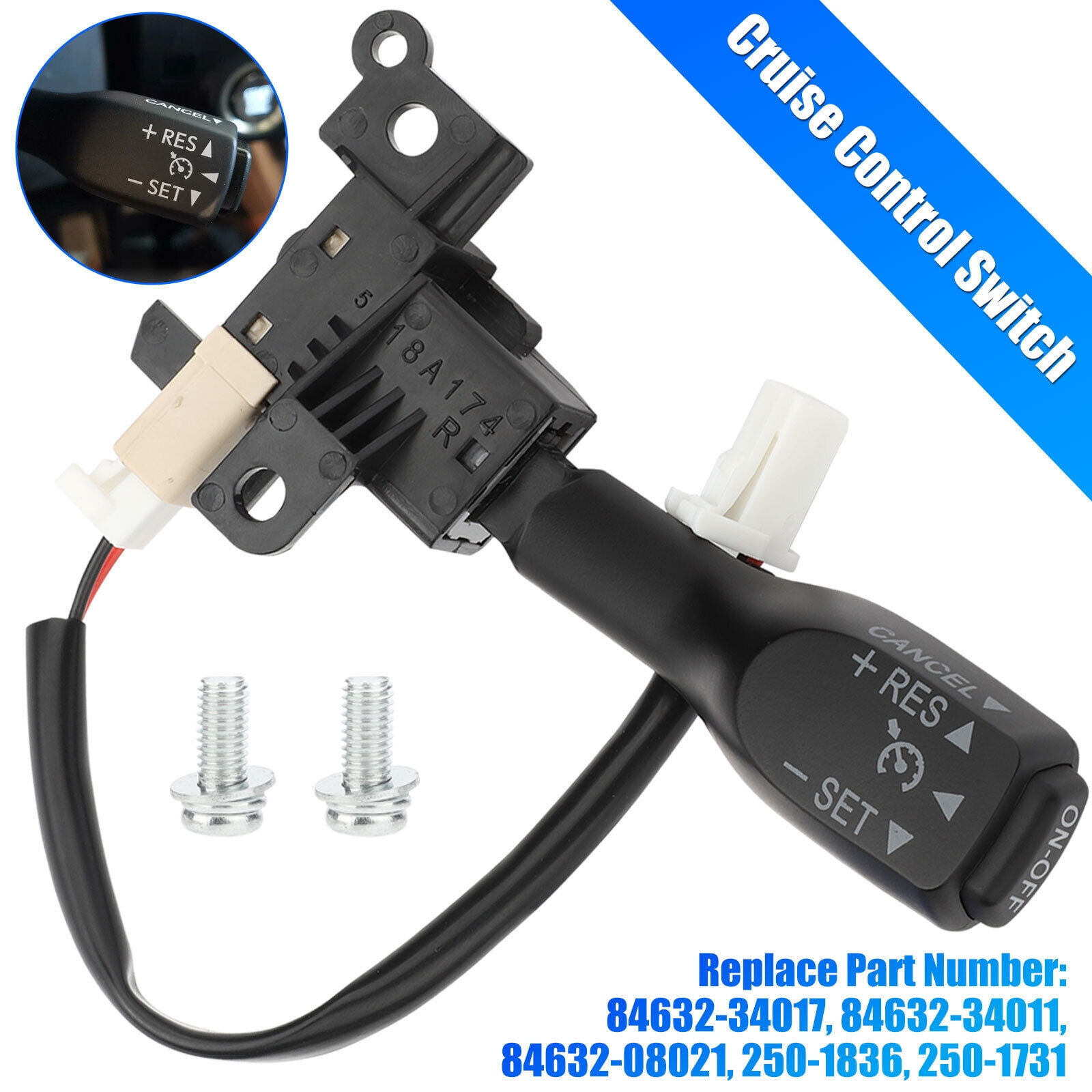 ZGBY Cruise Control Switch Set For Toyota Camry Corolla Tundra Rav4 ...