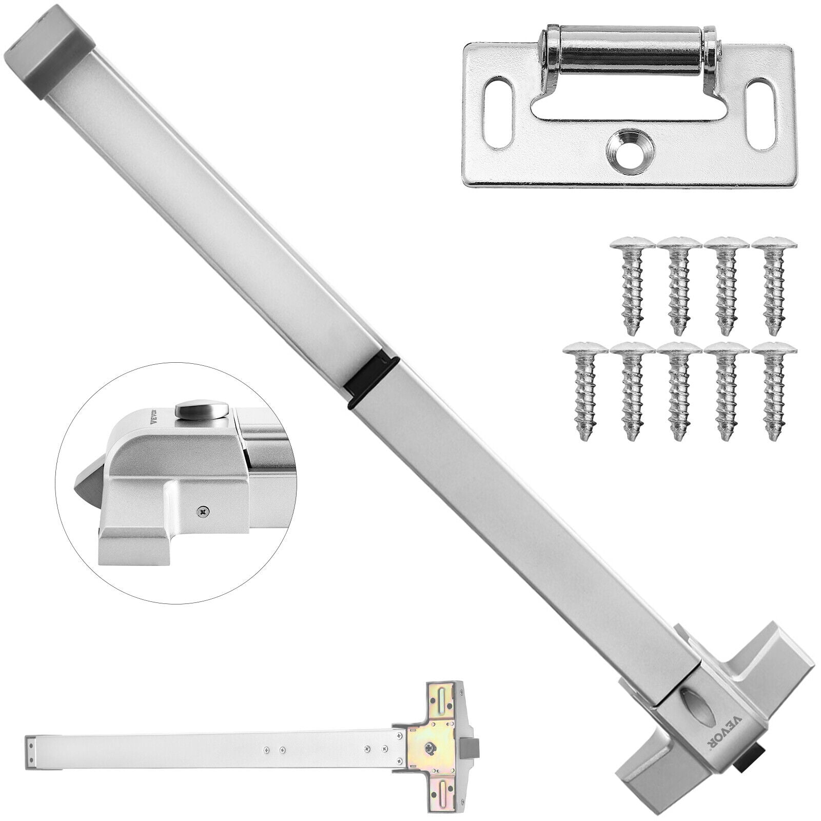 ZGBY Door Push Bar Exit Panic Device Lock Emergency Hardware Latches ...