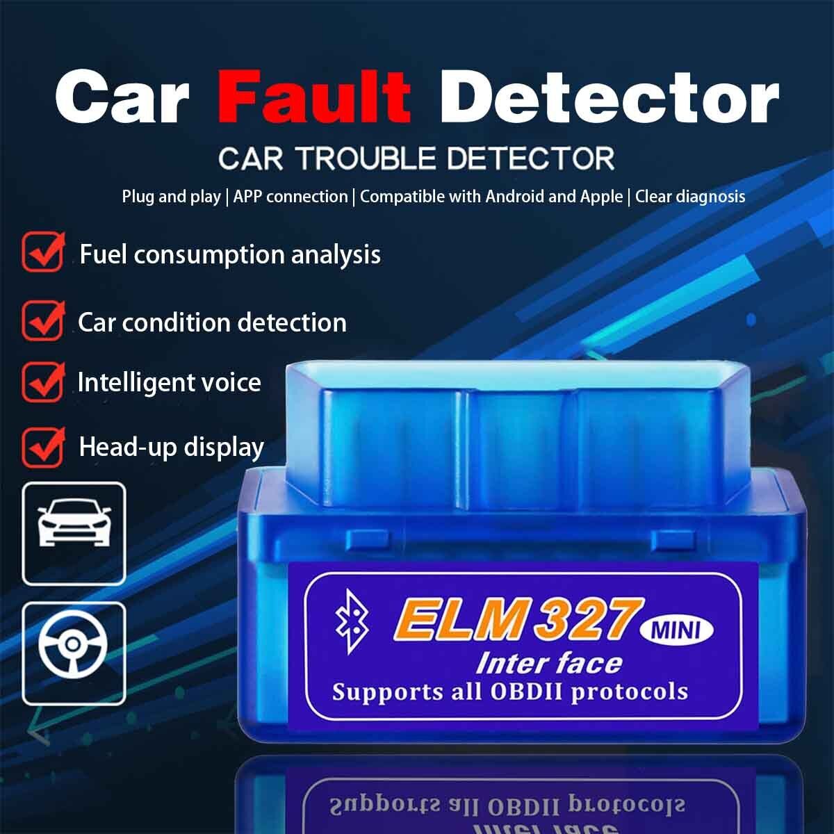 ZGBY For Android & Windows Bluetooth Obd2 Scanner Car Detection Tool ...