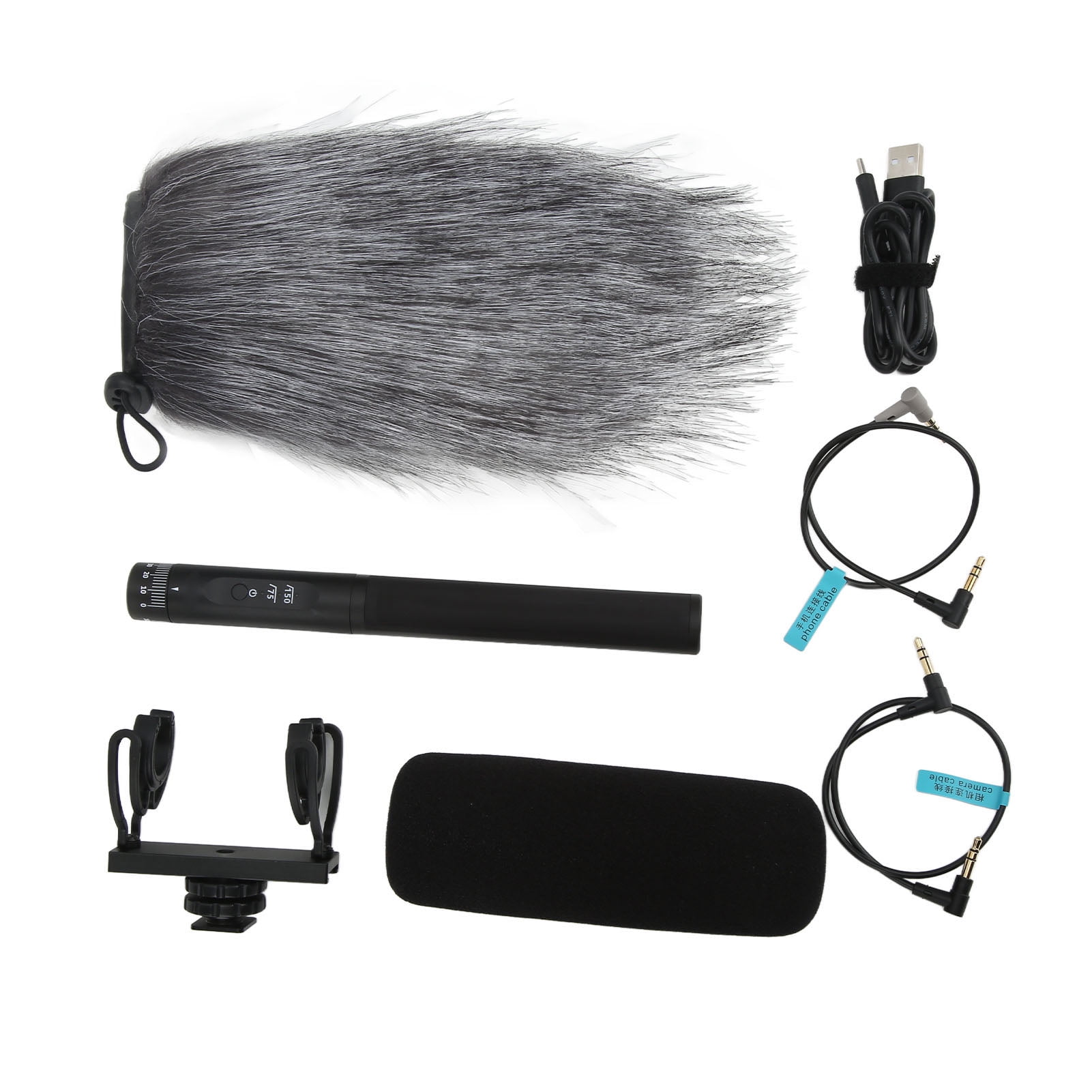 ZGCINE ZG?G20 Cardioid Microphone Recording Mic with Cold Shoe Mount ...