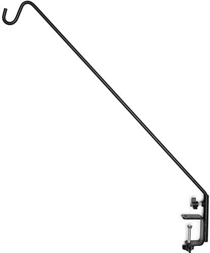 ZGOODWJ Heavy Duty Deck Hook - 37 Inch Double Forged Metal Pole & Non ...