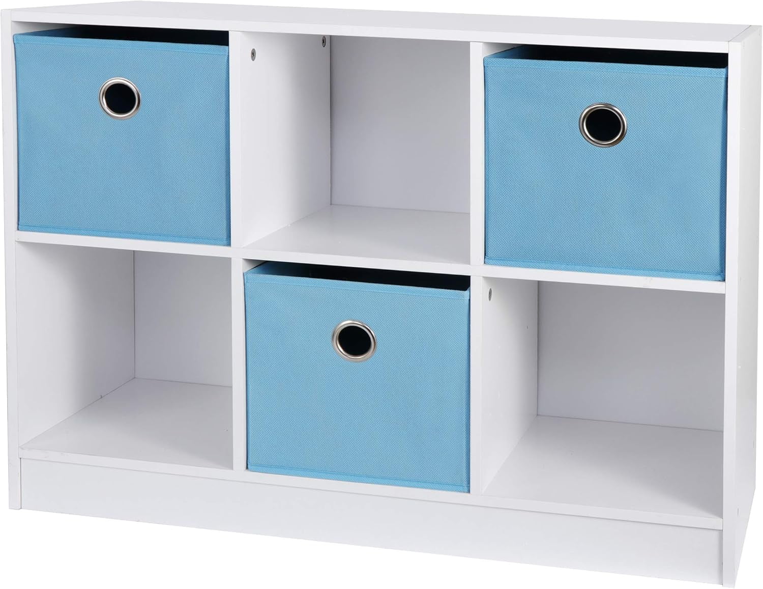 ZGOODWJ Storage Shelf Organizer, Wooden Bookshelf System Display Cube ...