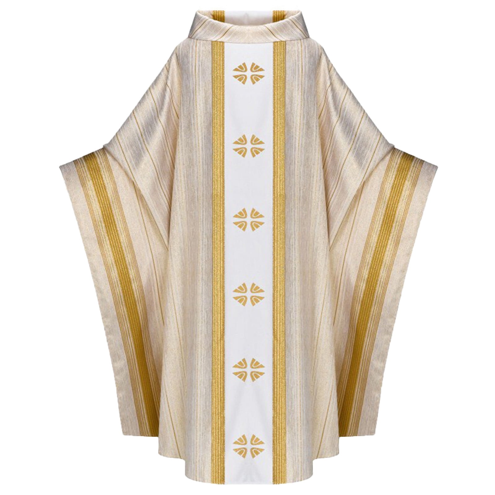 ZGRBOU Unisex Priest Liturgical Chasuble Halloween Cosplay Costume ...