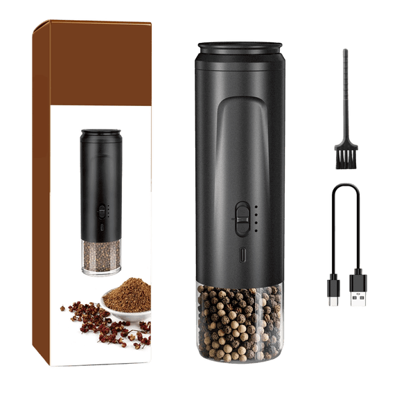 ZGTOYS Kitchen Pepper Grinder High Efficiency Pepper Mill With ...