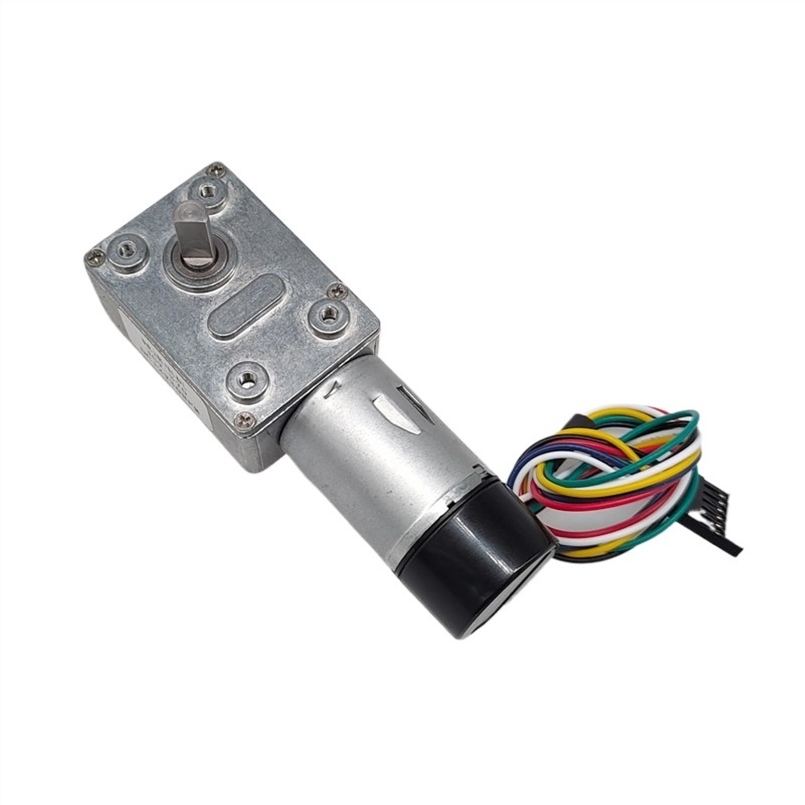 ZGY370EC DC Motor With Hall Encoder 11PPR JGY370 Encode DC12V Worm Gear ...