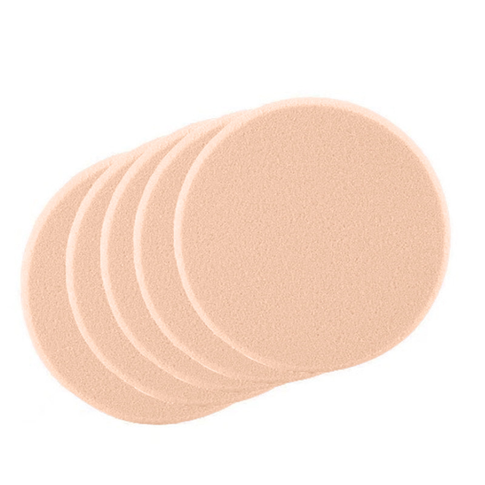 ZGstore 5 Makeup Sponges, Latex Sponge Material, Round and Flat, Wet ...