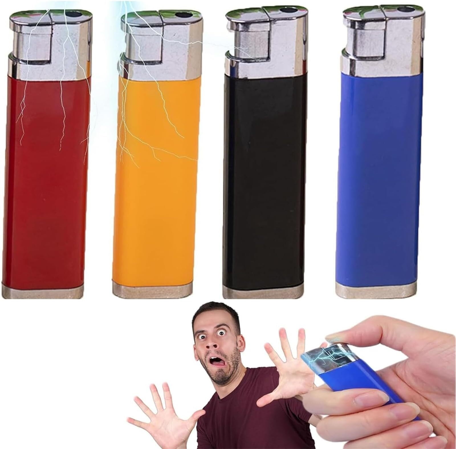 ZH Electric Shock Lighter Prank, Electric Shock Prank, Tricky Electric ...