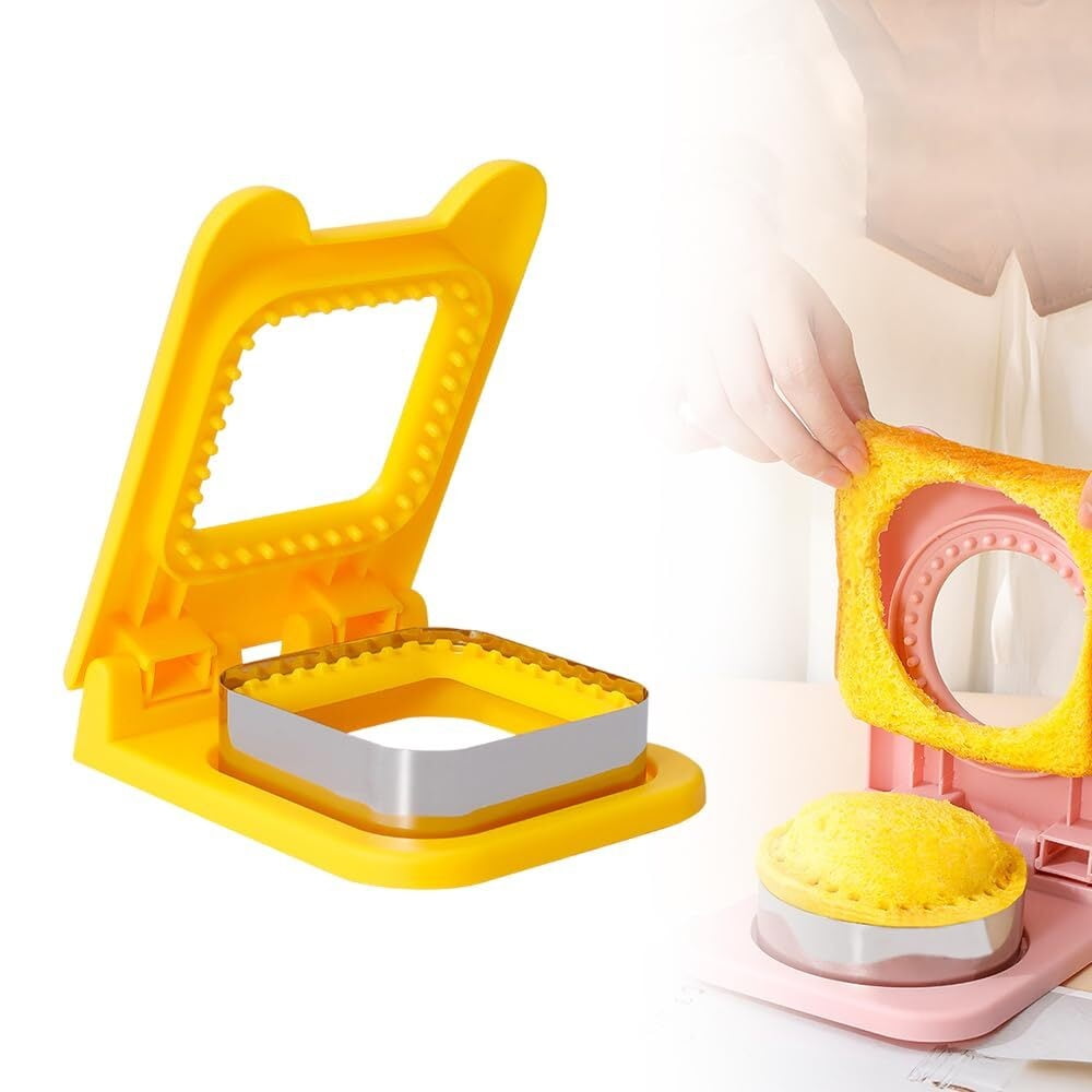 ZH Sandwich Molds Cutter and Sealer, 2024 Upgrade Sandwich Maker ...