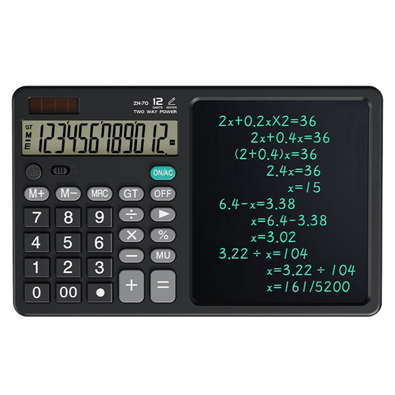 ZH70 Handwriting Tablet Desktop Calculator Financial Accounting ...
