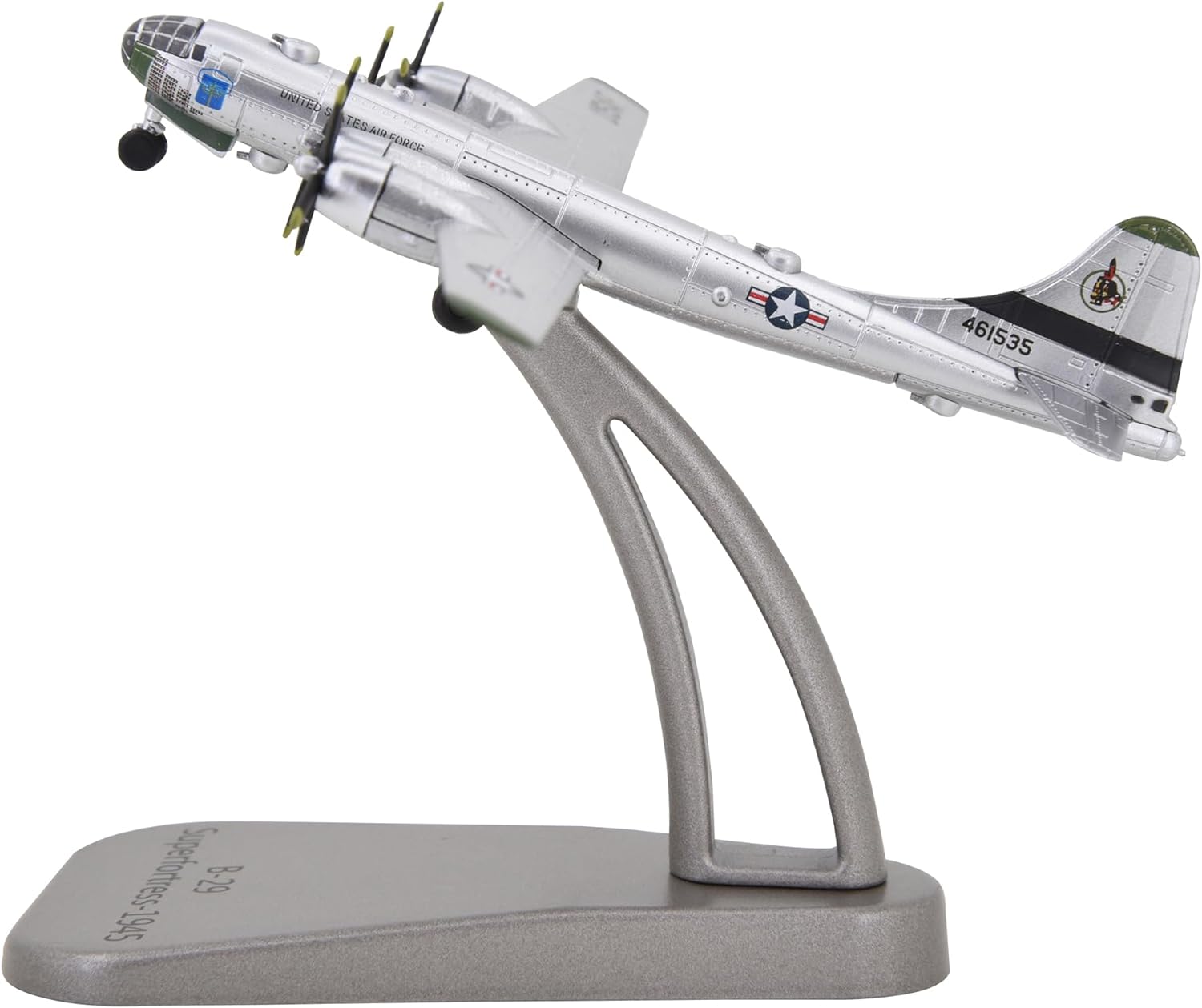 ZHAAGRJ 1:144 B-29 Superfortress Bomber with Atomic Bomb Metal Plane ...