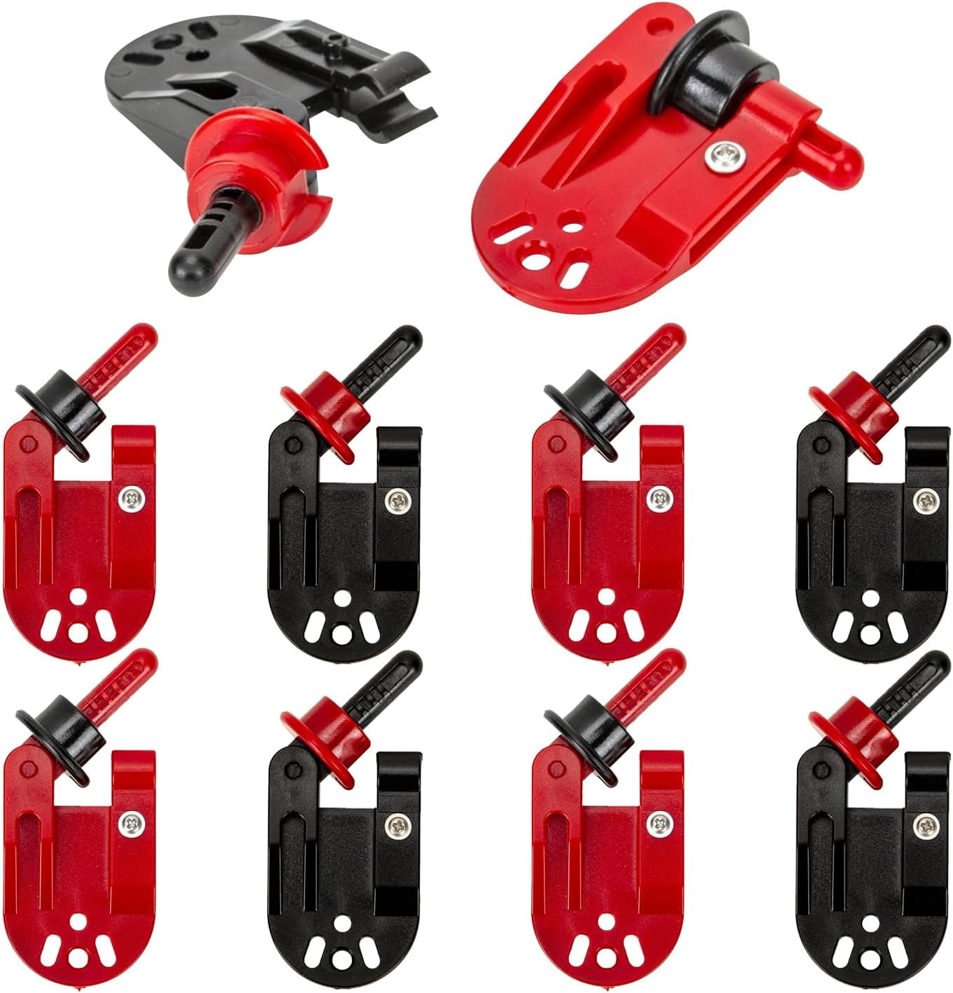 ZHAAGRJ 10 PCS Fishing Downrigger Clips Tension Snap Release Clips ...