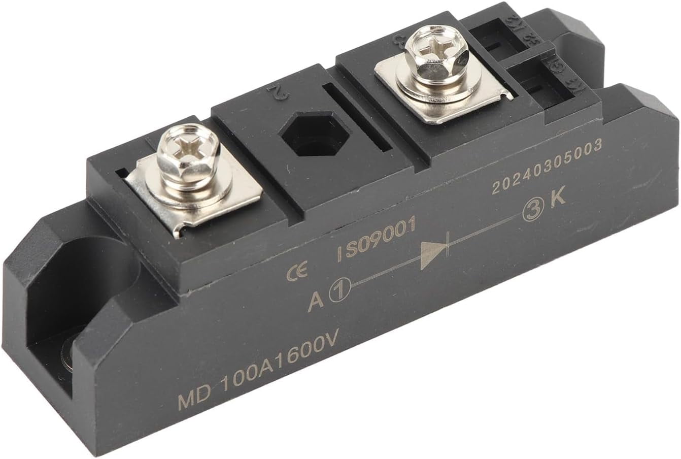 Zhaagrj 100a 1600v 2 Terminal Diode Bridge Rectifier Power Module Copper Plate Cooling Md100a