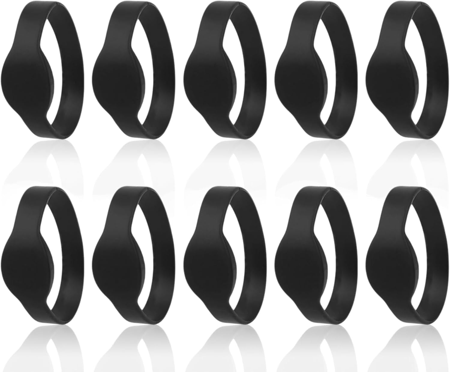 ZHAAGRJ 10pcs 125Khz RFID Bracelet, IP68 Waterproof Silicone ID Card ...