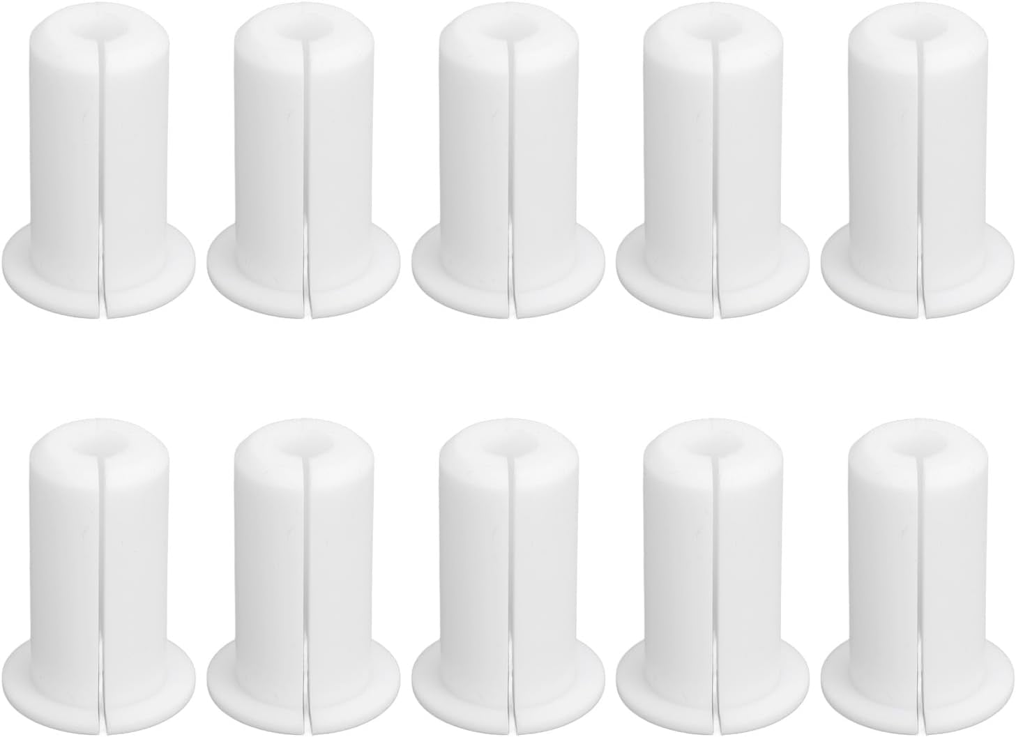 ZHAAGRJ 10pcs Cable Routing Kit, Silicone Cable Feed Through Bushings ...