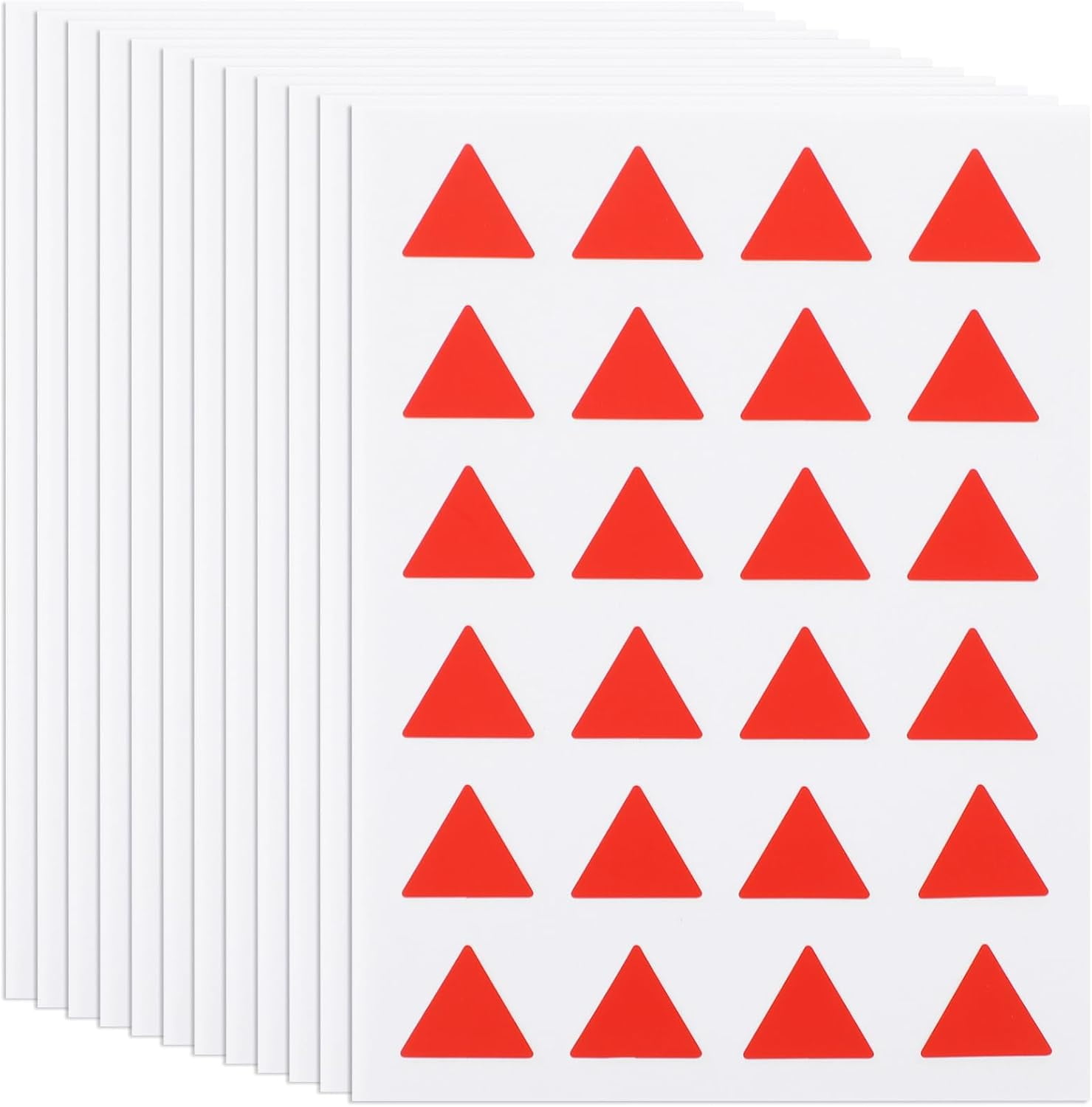 ZHAAGRJ 12 Sheets Map Marker Color Stickers Small Dot Stickers Adhesive ...