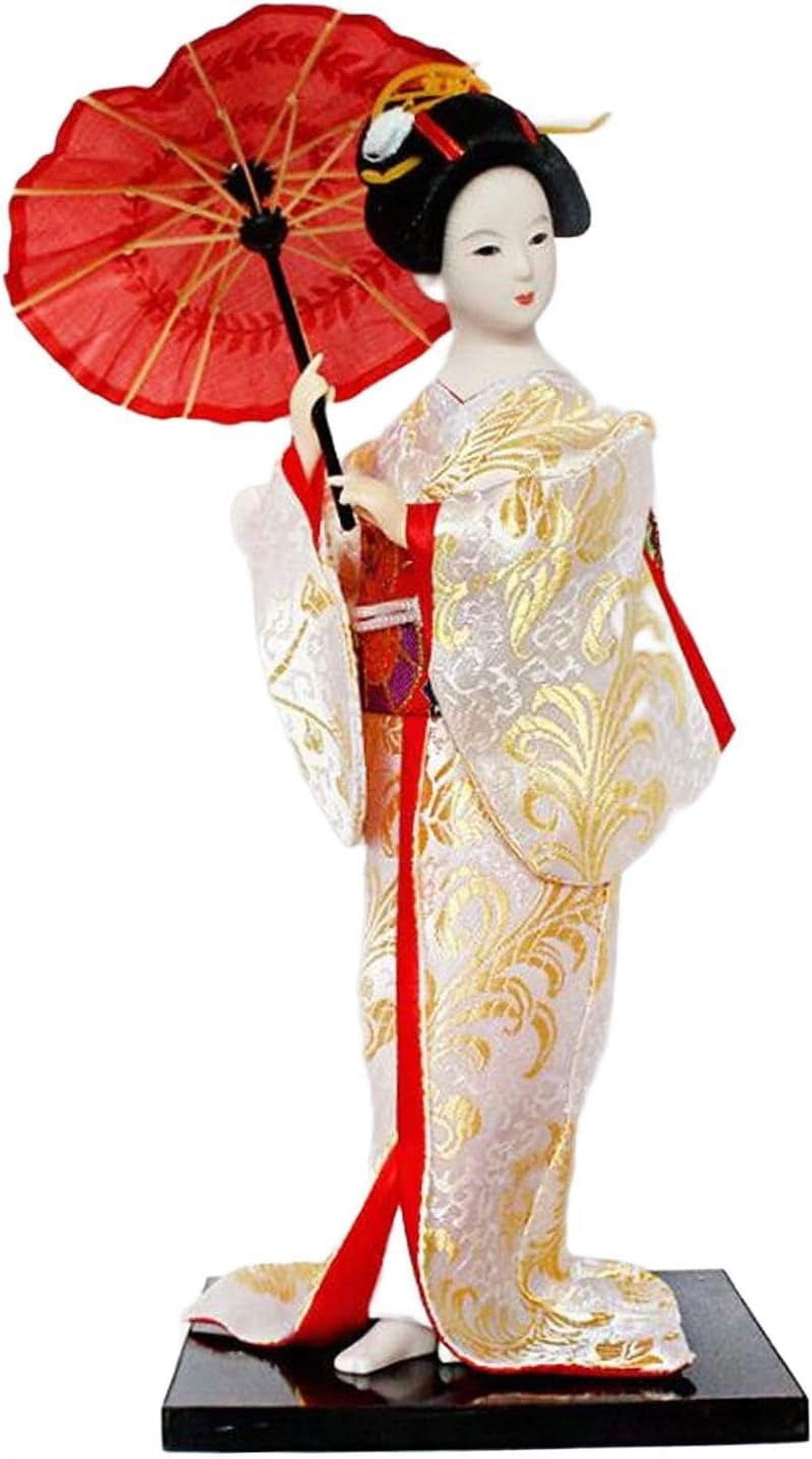 ZHAAGRJ 12inch Japanese Geisha Ethnic Japanese Geisha Dolls Oriental ...
