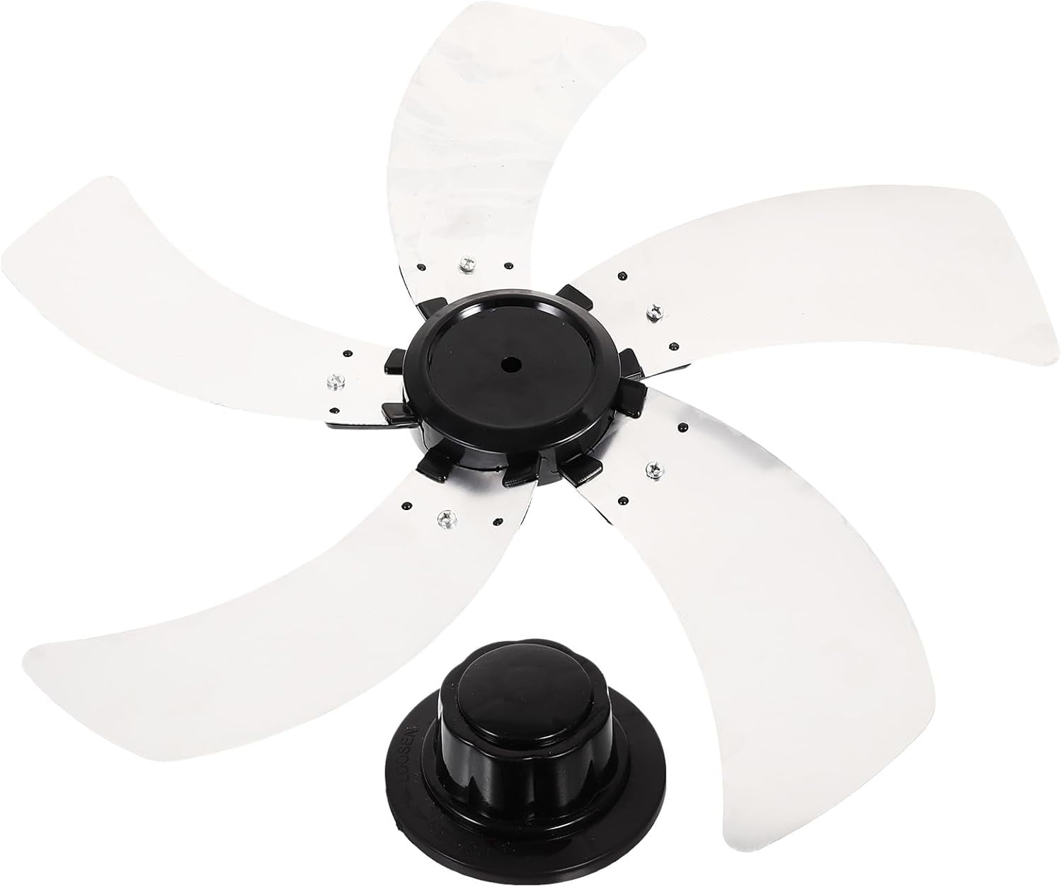 ZHAAGRJ 18 Inch Plastic Fan Blade 5 Leaves, Electric Fan Leaves ...