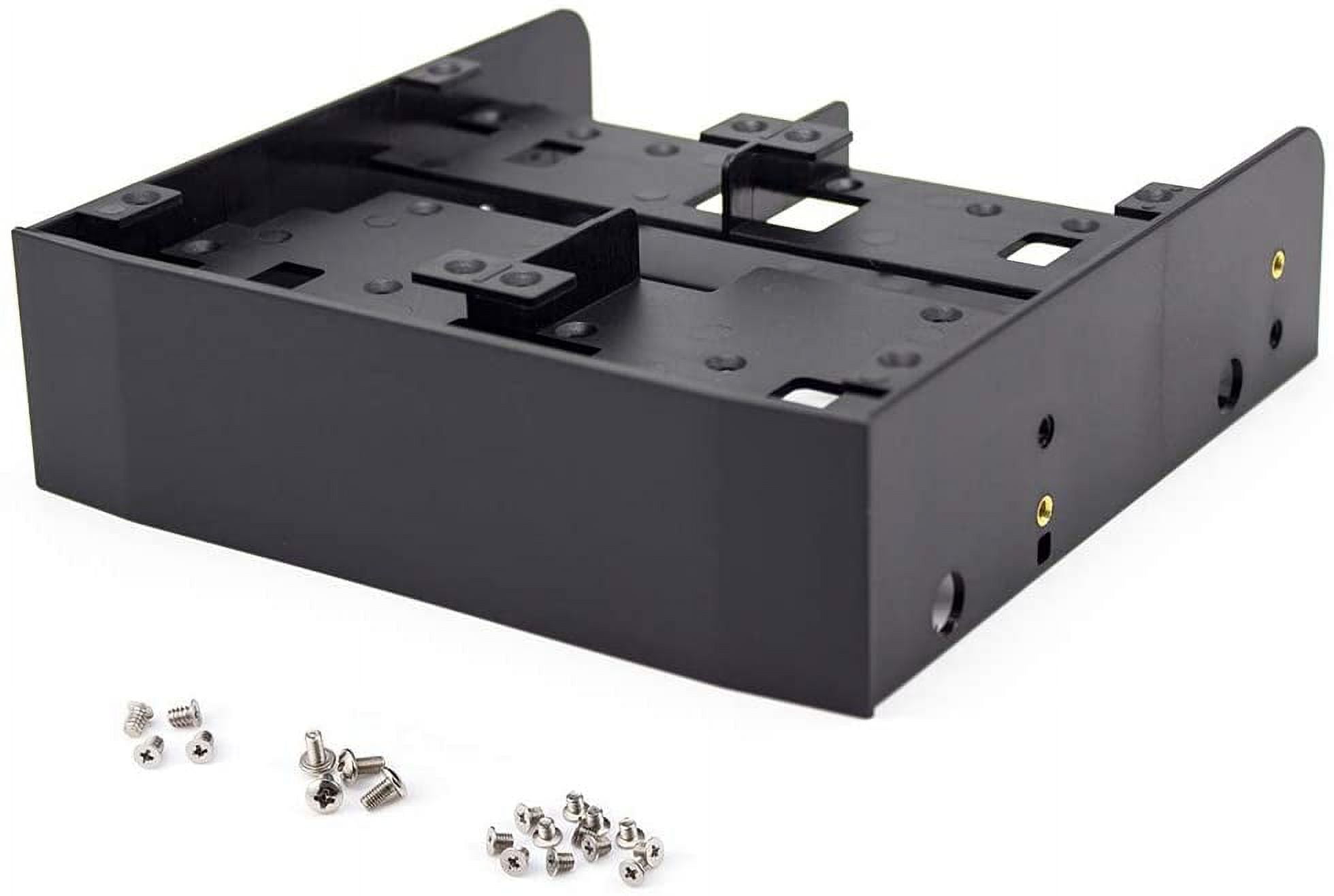 ZHAAGRJ 2.5in 3.5in HDD SSD to 5.25 Floppy Drive Bay Computer Mounting ...