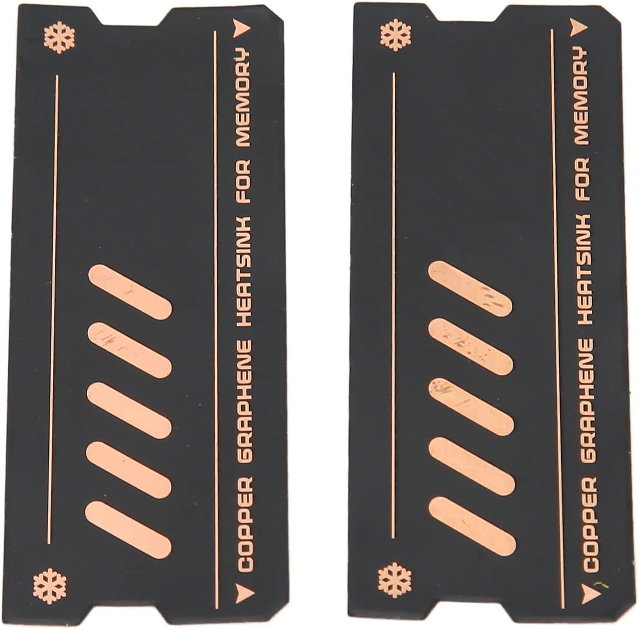 ZHAAGRJ 2 Pack Memory Cooler, Memory Cooling Heatsink Graphene Fast ...