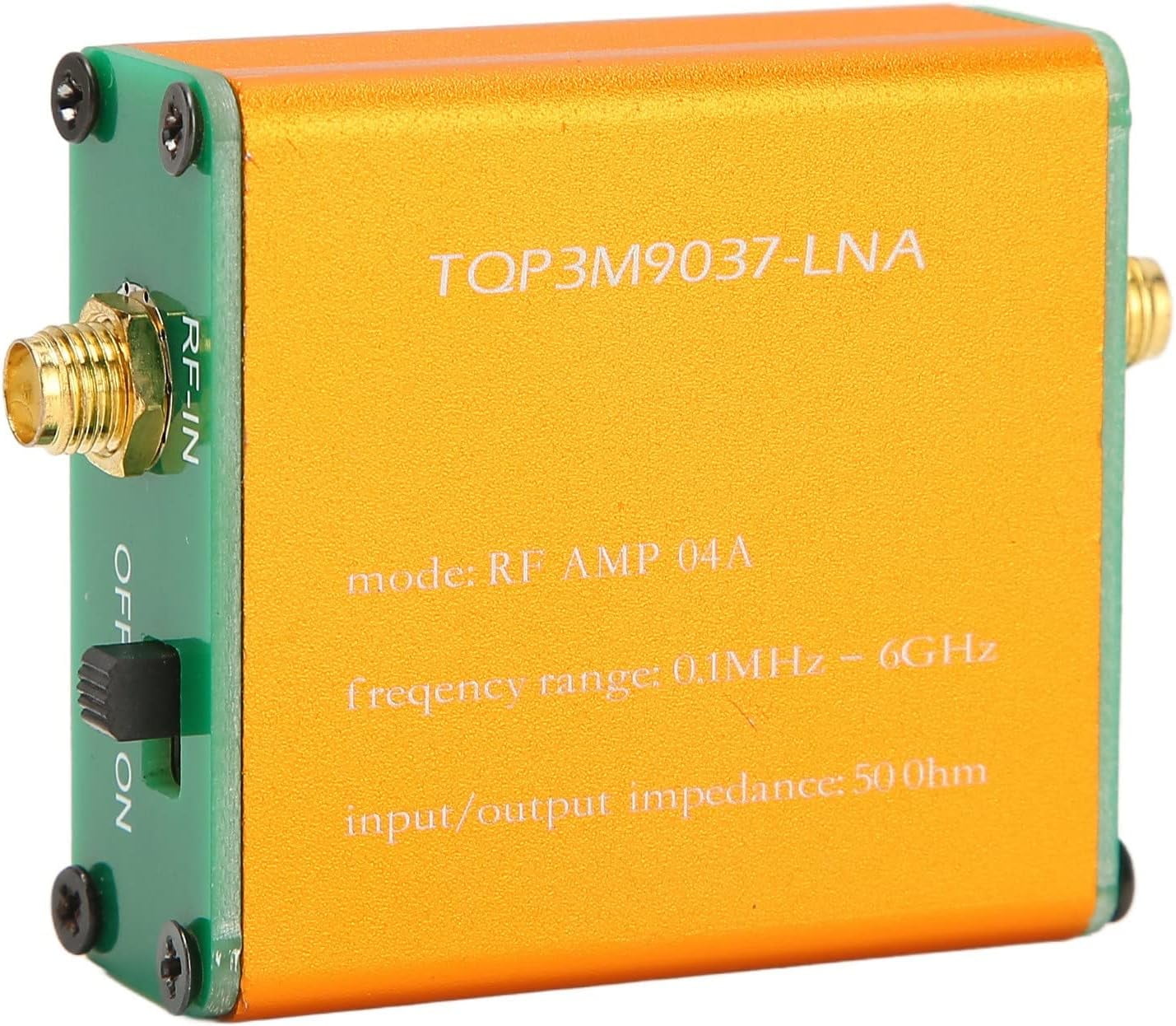ZHAAGRJ 20dB High Gain LNA RF Power Preamplifier Module, Full Band Low Noise Amplifier for ...