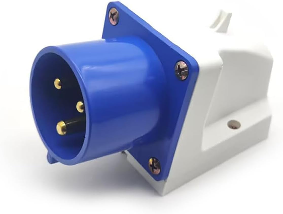 ZHAAGRJ 3 Pin Industrial Plug Connector 32A 3 Pin 220V-250V Power 50 ...