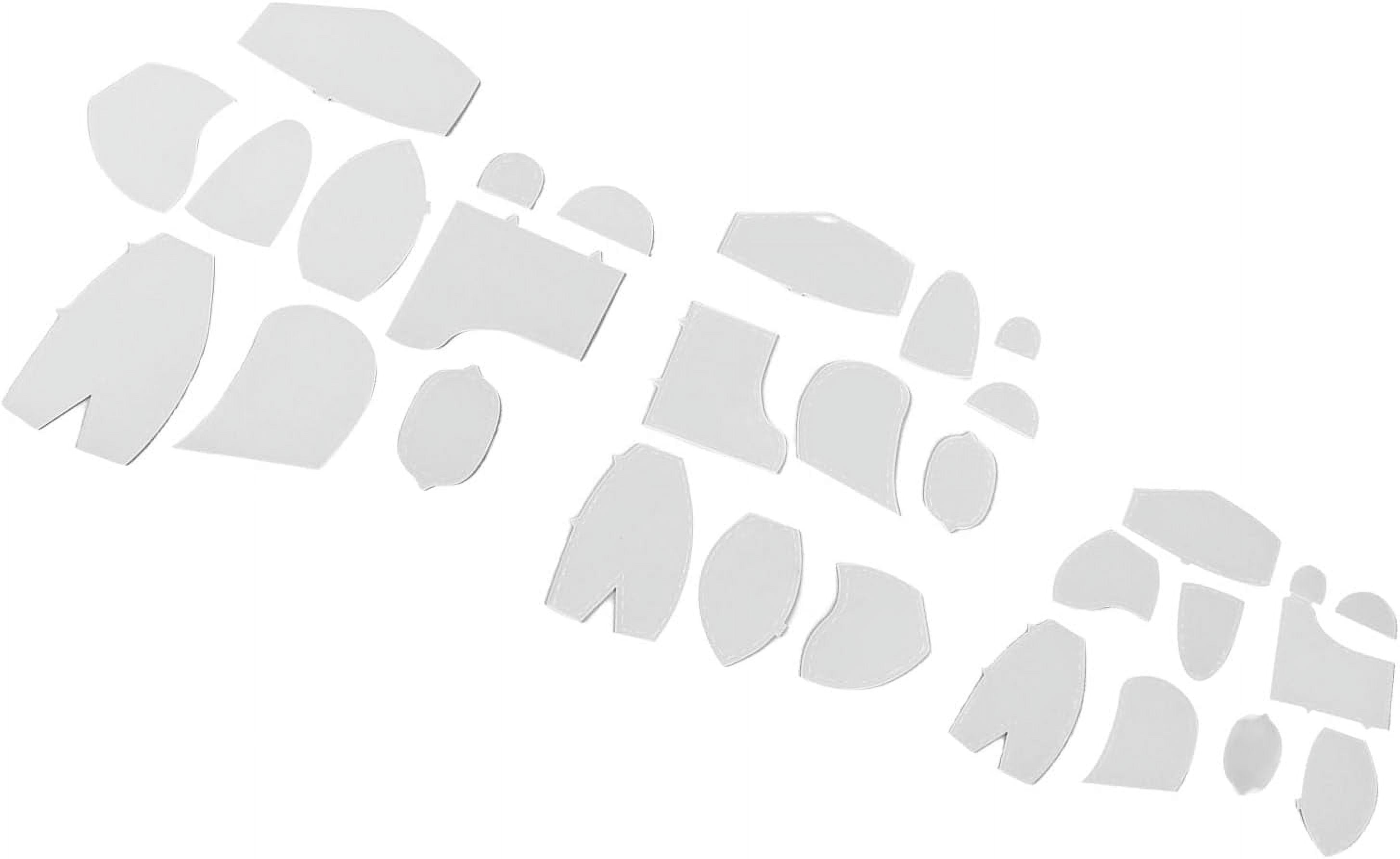 ZHAAGRJ 30 Pcs Memory Bear Sewing Patterns Template, Acrylic Memory ...