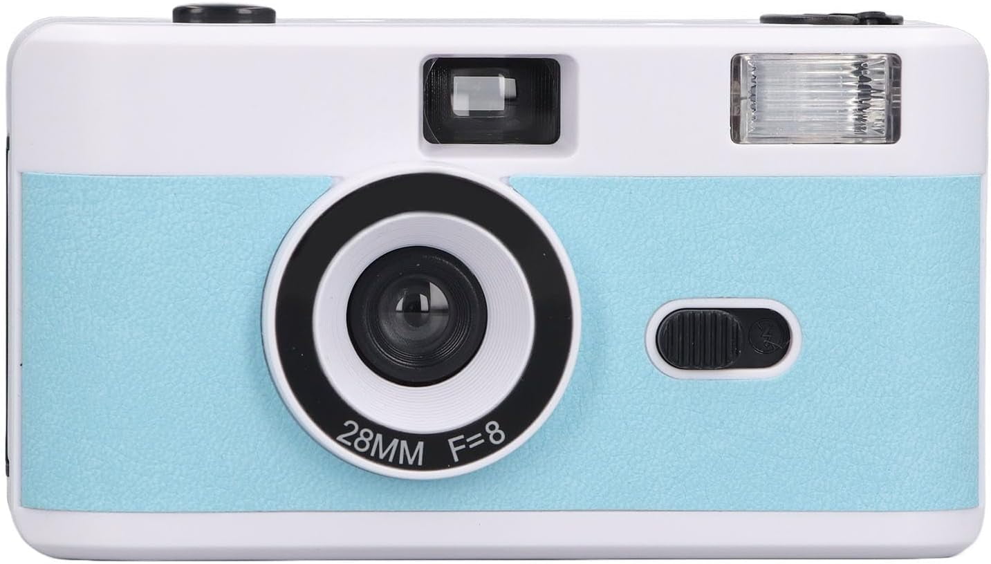 ZHAAGRJ 35mm Film Camera, 35mm Reusable Film Camera with Flash, Vintage ...