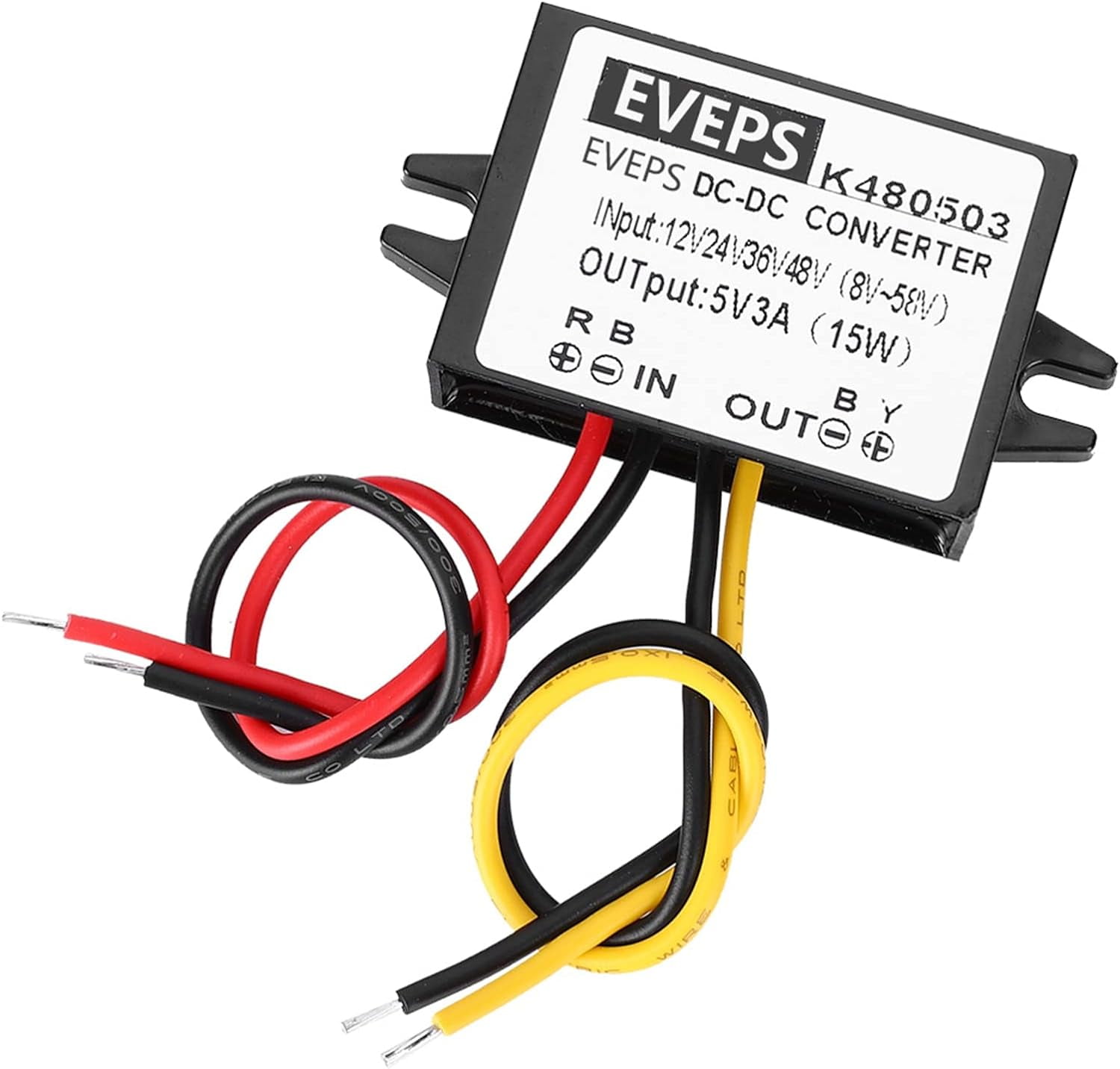 ZHAAGRJ 36V to 5V, Versatile DC DC 12V24V36V48V to 5V 3A Converter Step ...