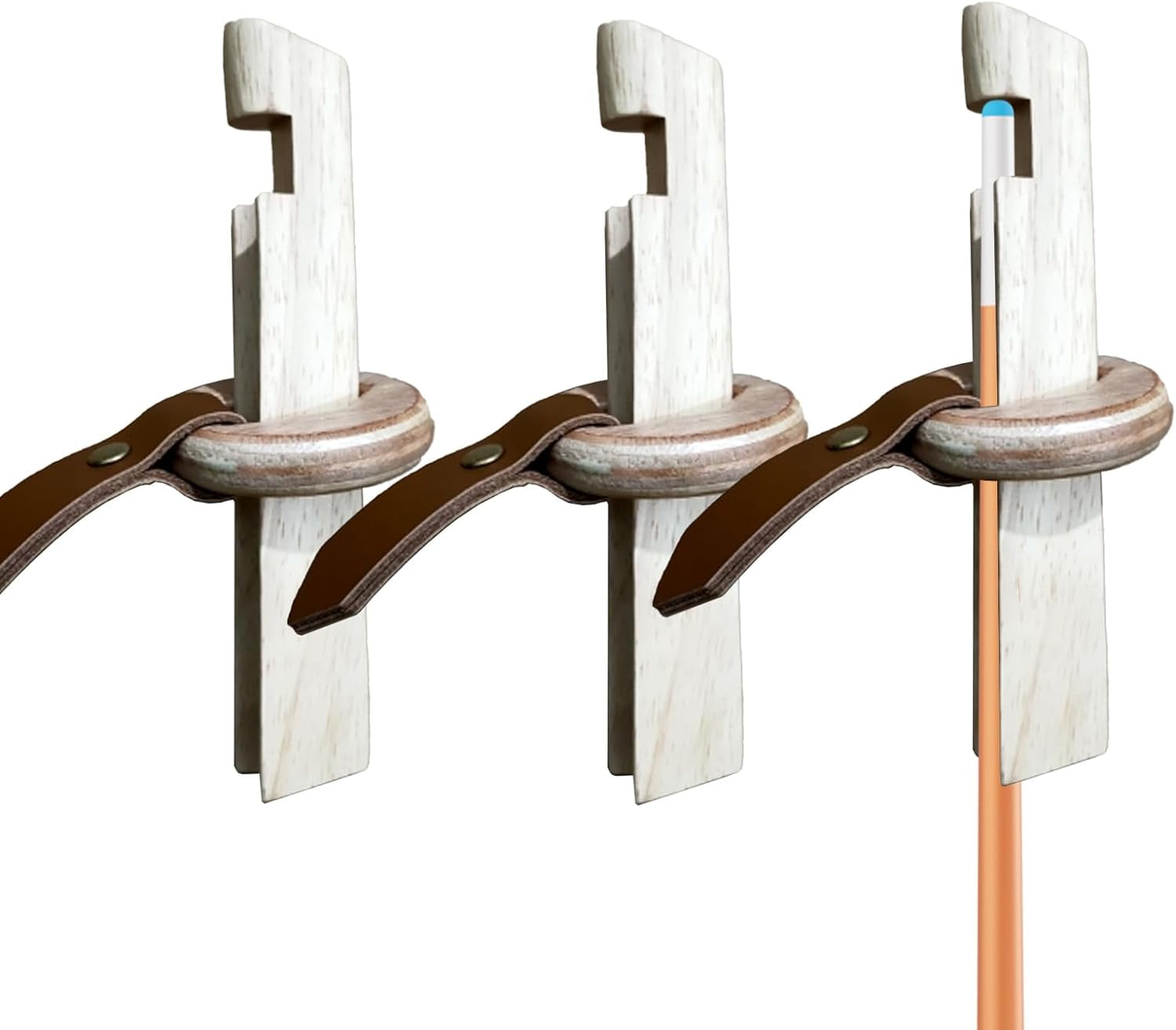 ZHAAGRJ 3PCS Billiard Cue Clamp Pool Cue Tip Clamp Wooden Cue Stick Tip ...