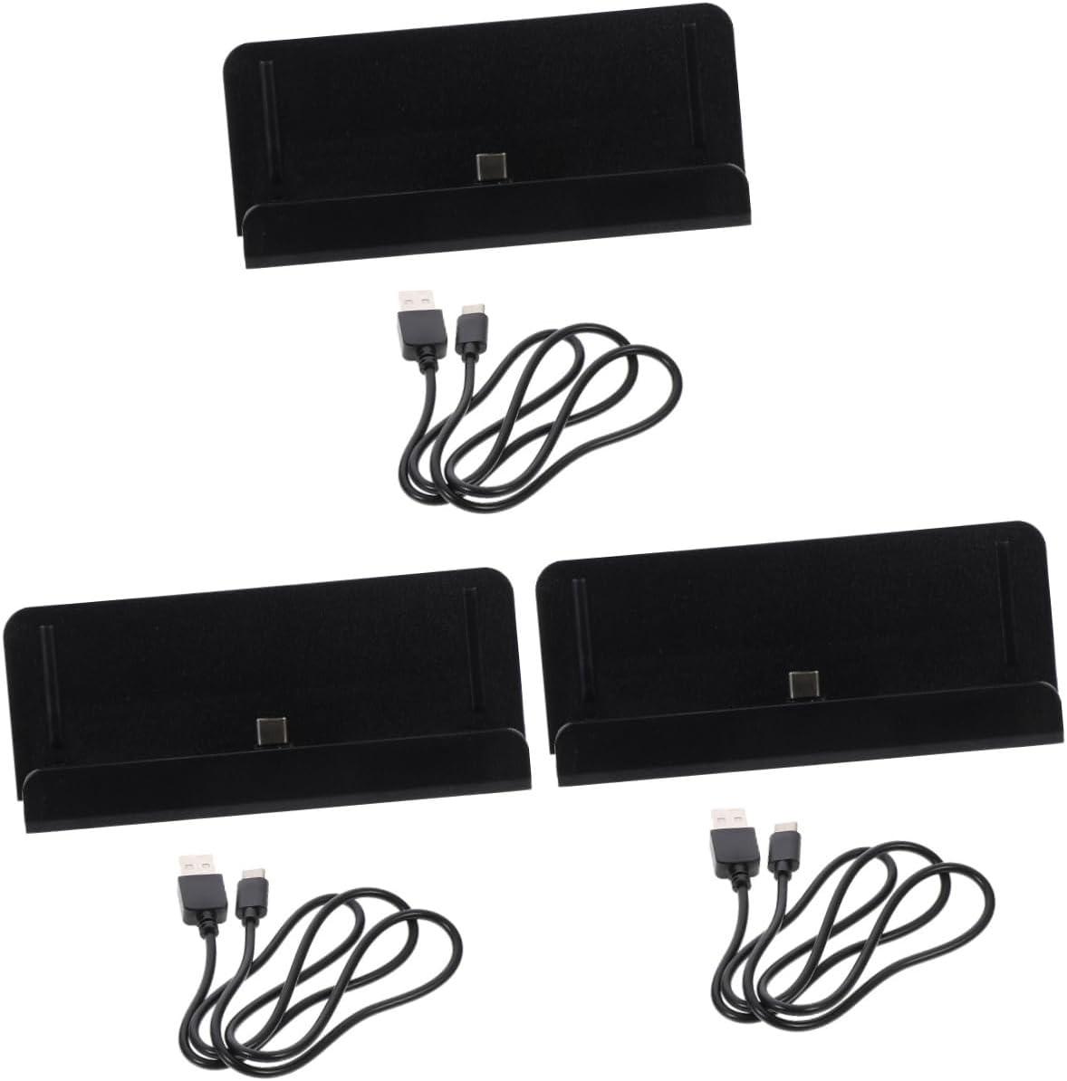 ZHAAGRJ 3pcs Main Base Charger Desktop Charging Dock Holder USB Type-c ...