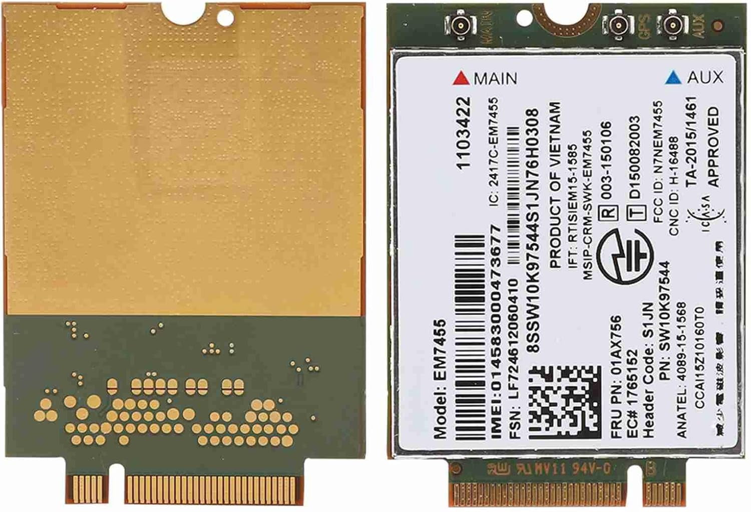 ZHAAGRJ 4G LTE WWAN Module Network Card for T460 T460p T460s UMTS/HSDPA ...