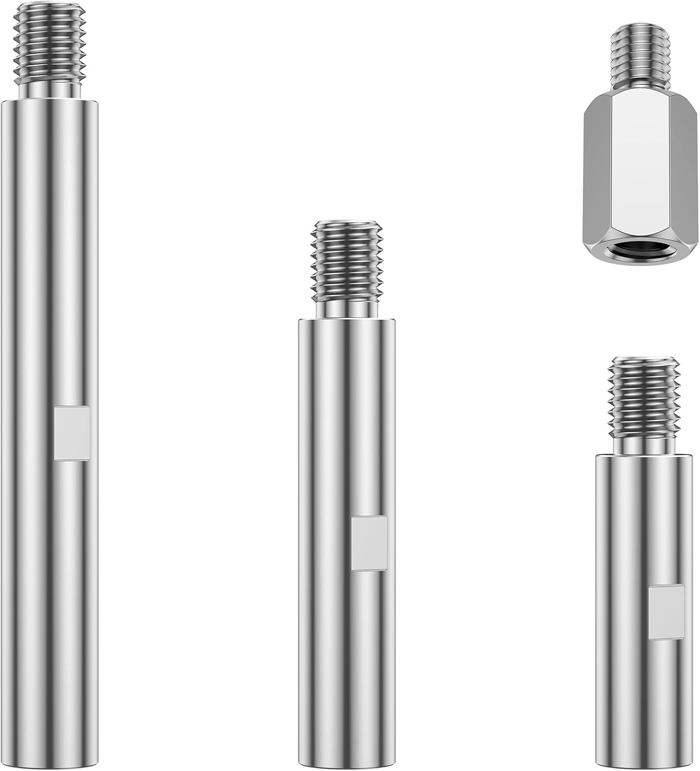 ZHAAGRJ 5/8"-11 Thread Angle Grinder Extension Shaft Set, Rotary ...