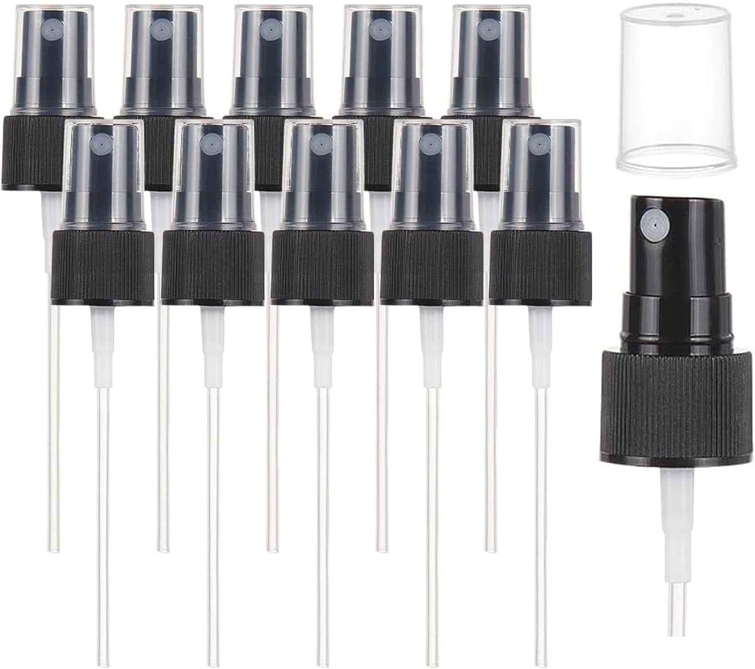 ZHAAGRJ 50pcs Spray Bottle Tops For Essential Oil Bottles Empty ...